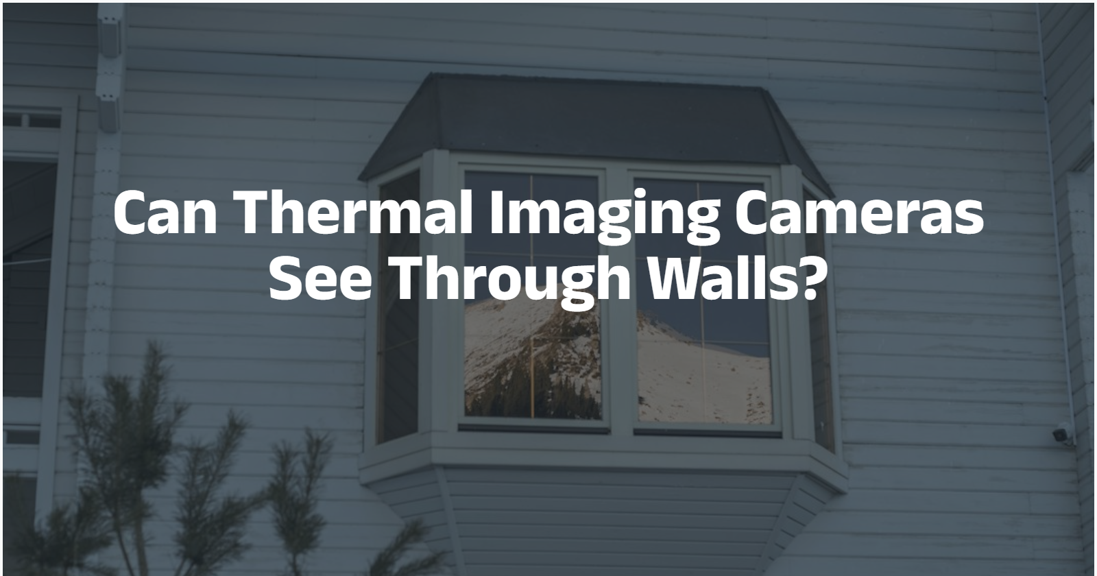 Can Thermal Imaging Cameras See Through Walls? – NOYAFA (HK) TECHNOLOGY ...