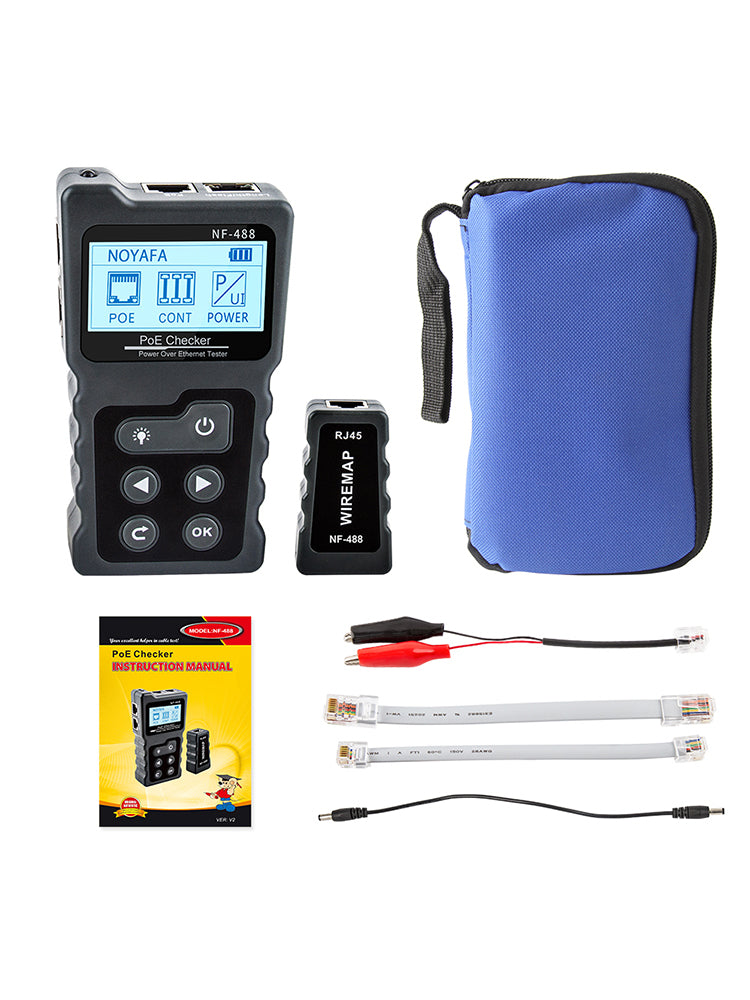 Factory Price NOYAFA NF-488 Power over Ethernet (PoE) Checker Tester ...
