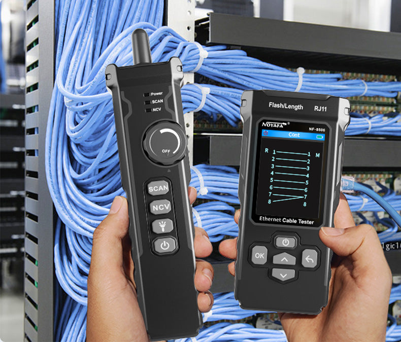 [Official] NOYAFA NF-8506 CAT5/CAT6 Cable Tester with PoE/PING Testing ...