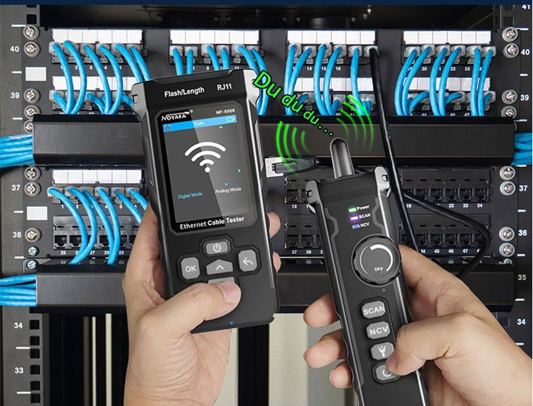 [Official] NOYAFA NF-8506 CAT5/CAT6 Cable Tester with PoE/PING Testing ...