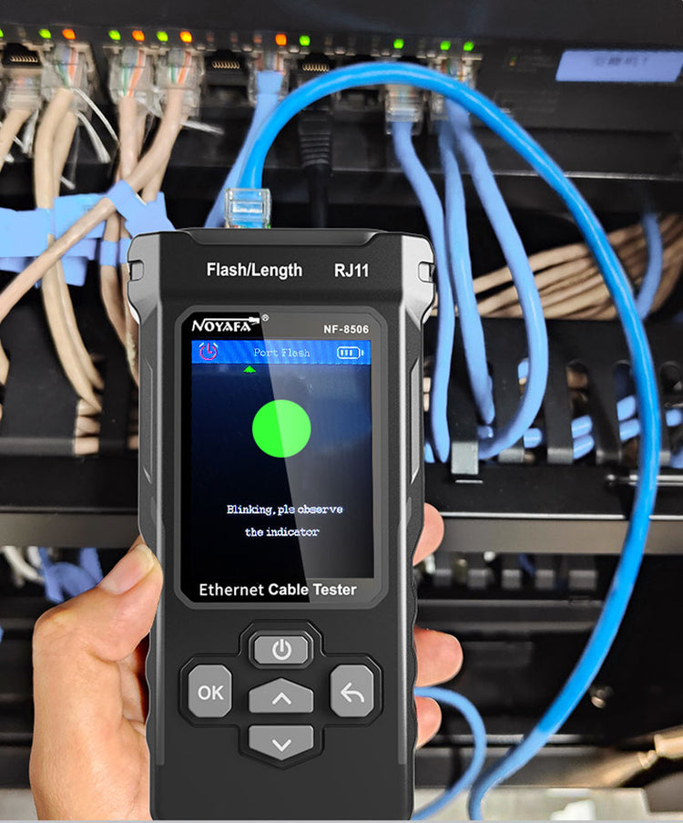 [Official] NOYAFA NF-8506 CAT5/CAT6 Cable Tester with PoE/PING Testing ...