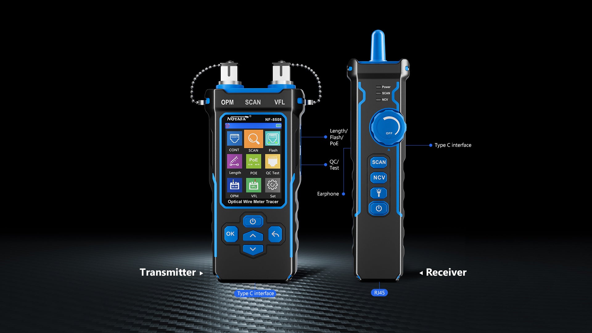 NF-8508 Optical Fiber Meter – NOYAFA (HK) TECHNOLOGY CO., LIMITED