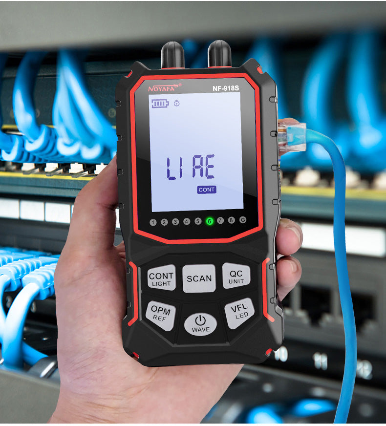 [Official] NOYAFA NF-918S Network Cable Tester with 6 wavelength ...