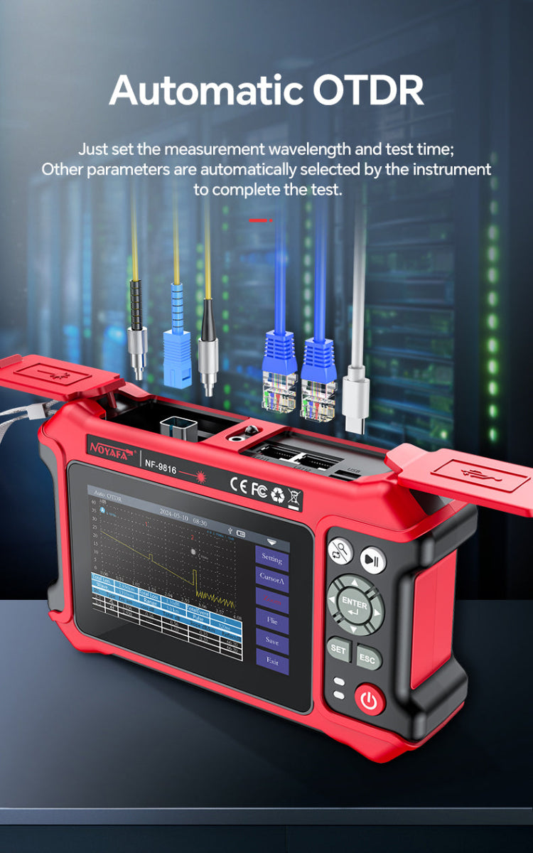 [Official] Noyafa NF-9816 All-in-One OTDR Pro & Network Tester – NOYAFA ...