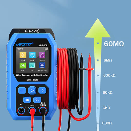 [Official] NOYAFA NF-B509 Wire & Cable Tracker with Digital Multimeter ...