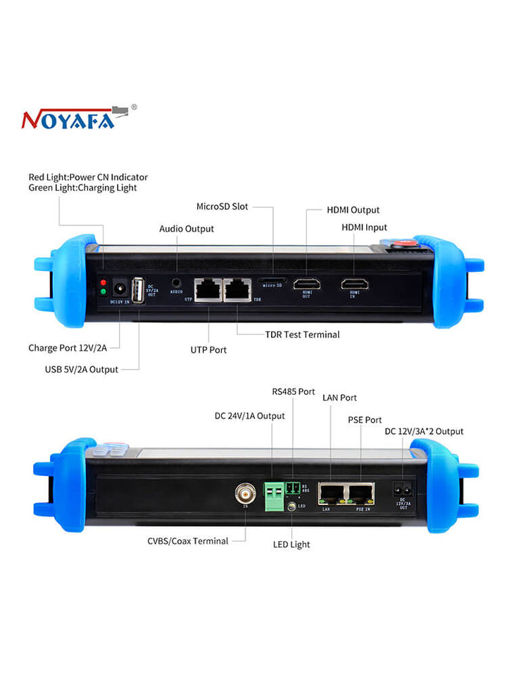 [Official] NOYAFA NF-IPC722 IPC Tester for 720P, 1080P, 4K Cameras ...