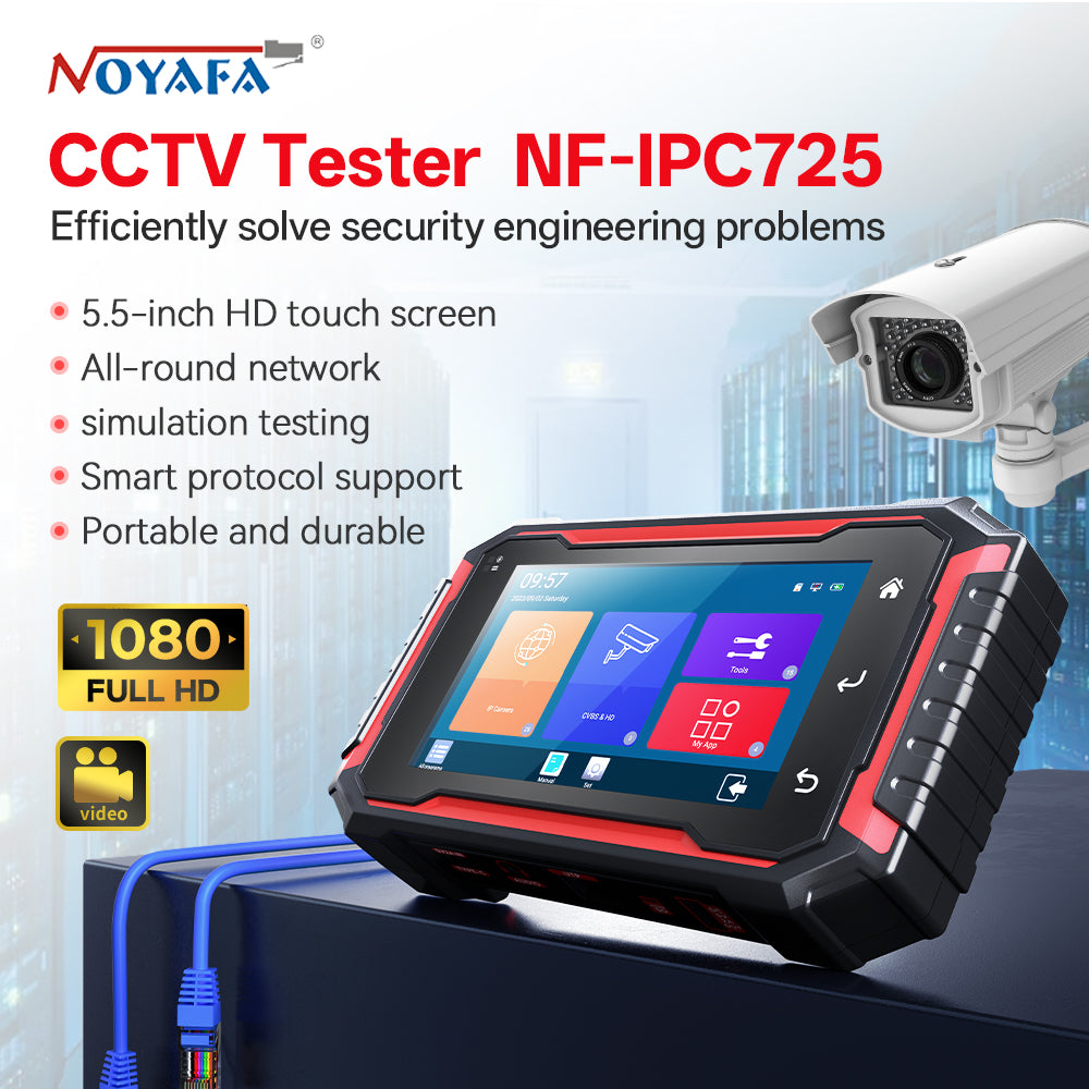 [Official] NF-IPC725 CCTV & IP Camera Tester | 12-in-1 Network ...
