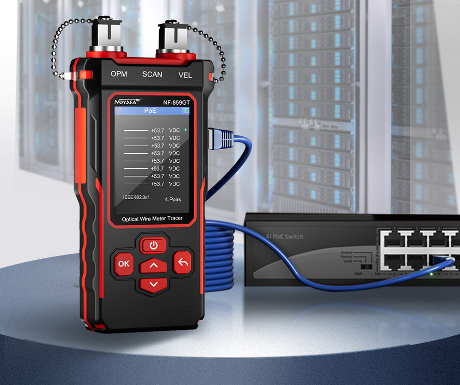 [Official] NOYAFA NF-859GT Ethernet & Fiber Multi Cable Tester with a ...