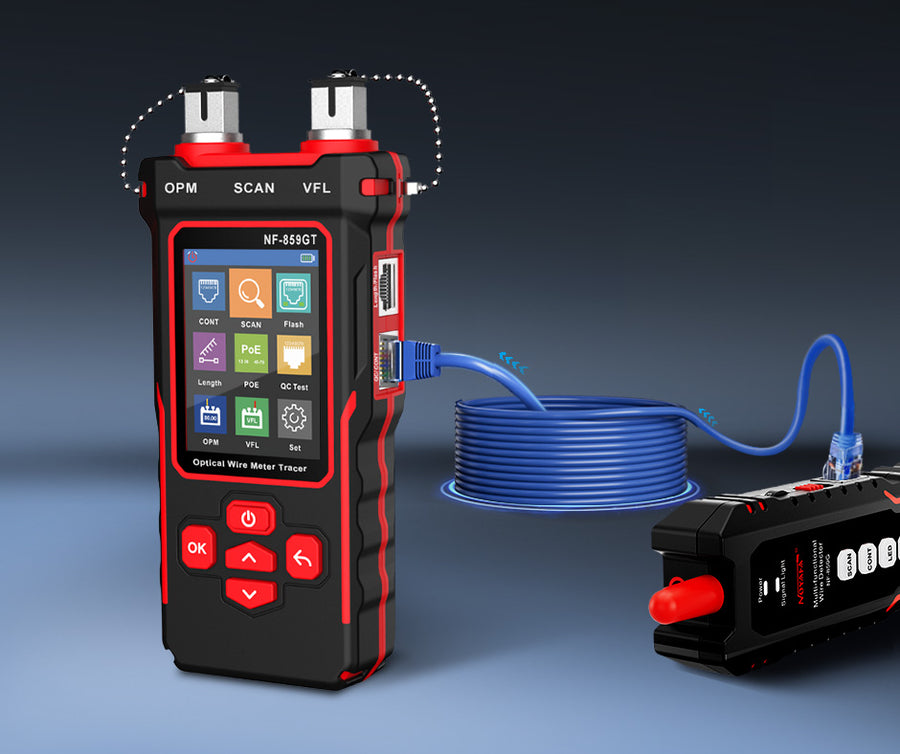 [Official] NOYAFA NF-859GT Ethernet & Fiber Multi Cable Tester with a ...