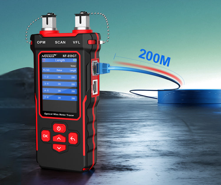 [Official] NOYAFA NF-859GT Ethernet & Fiber Multi Cable Tester with a ...