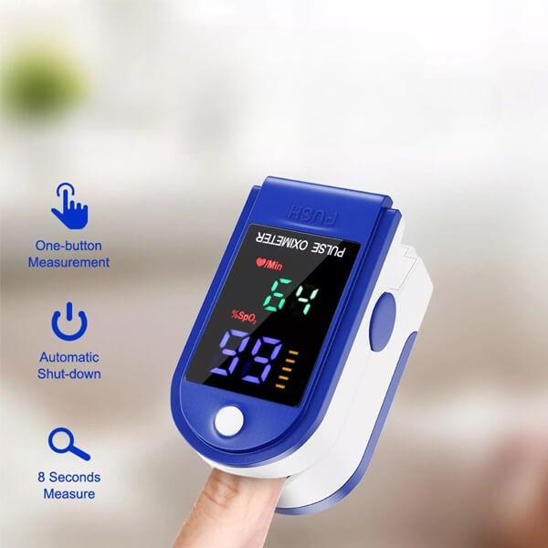 Buy Fingertip Pulse Oximeter SPO2 Pulse Rate Monitor – NOYAFA (HK ...