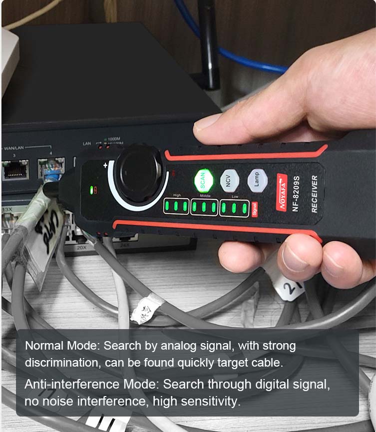 [Official] NOYAFA NF-8209S Network Cable Tracer & Tester with PoE ...